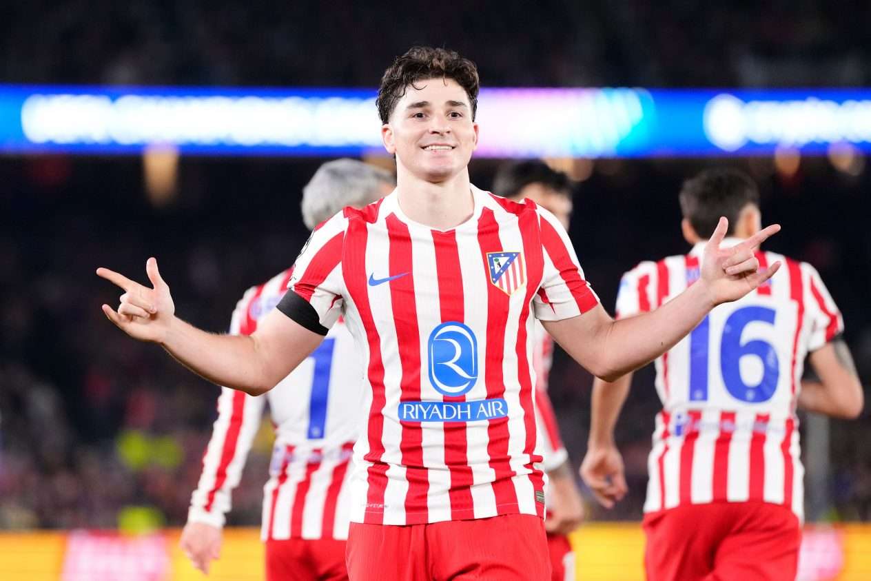 Atlético-pomo kertoi mielipiteensä Julián Álvarezin tulevaisuudesta